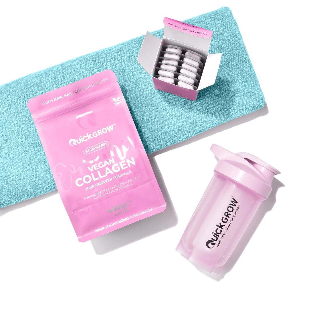 Collagen and Capsule Combo (Strawberry) – Quick Grow International