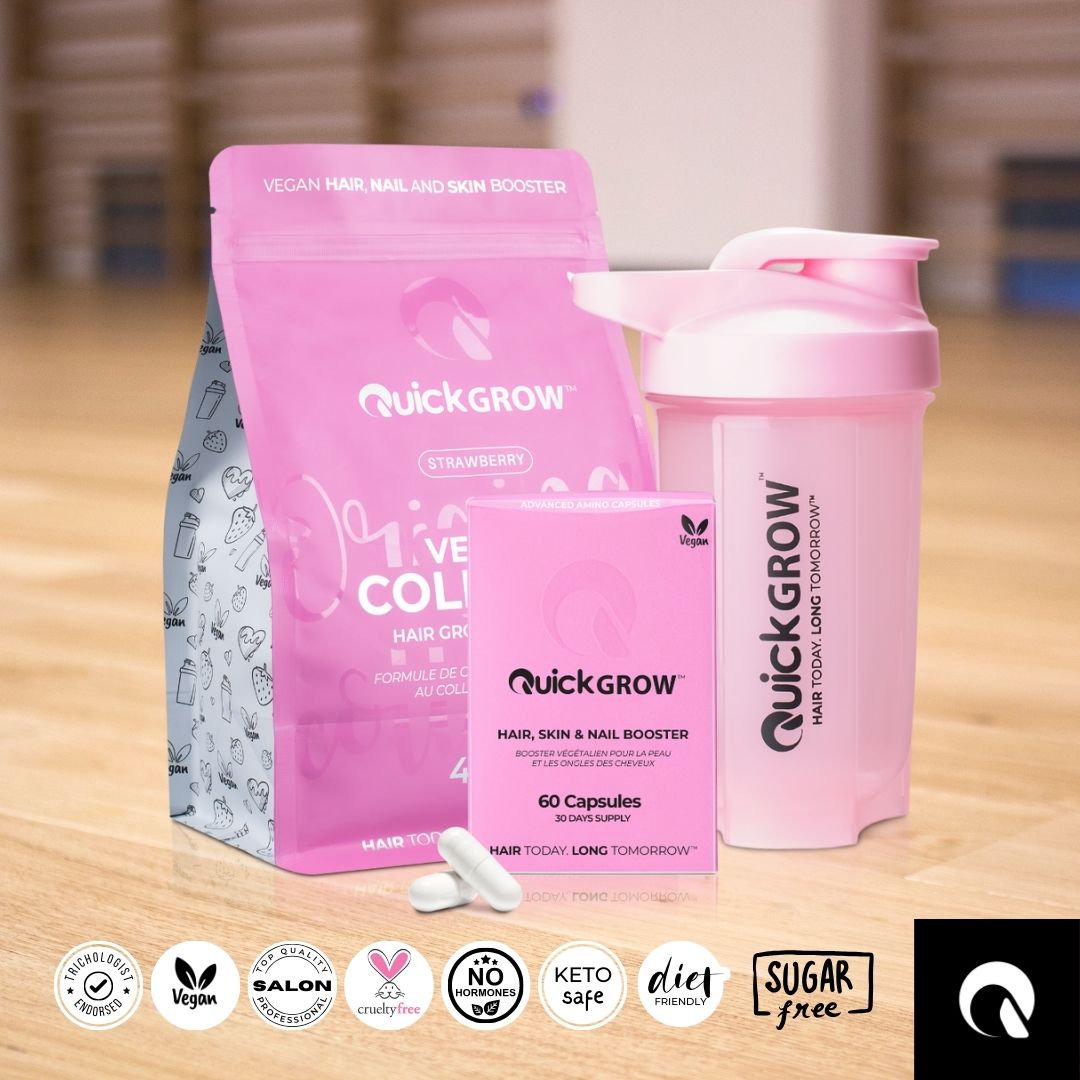 Collagen and Capsule Combo (Strawberry) – Quick Grow International